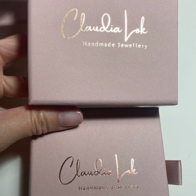 50pcs 99cm Paper Box Multiple Colors Custom Jewelry Box Personalized ...