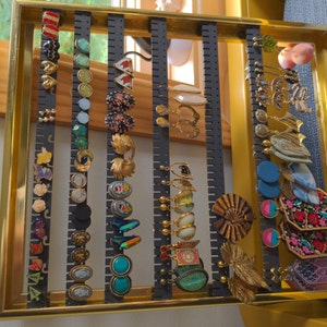 16 Earring Holder Slats Iorganize® DIY Organizer 9 - Etsy