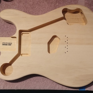 Telecaster Body Thinline Doublecut - Etsy