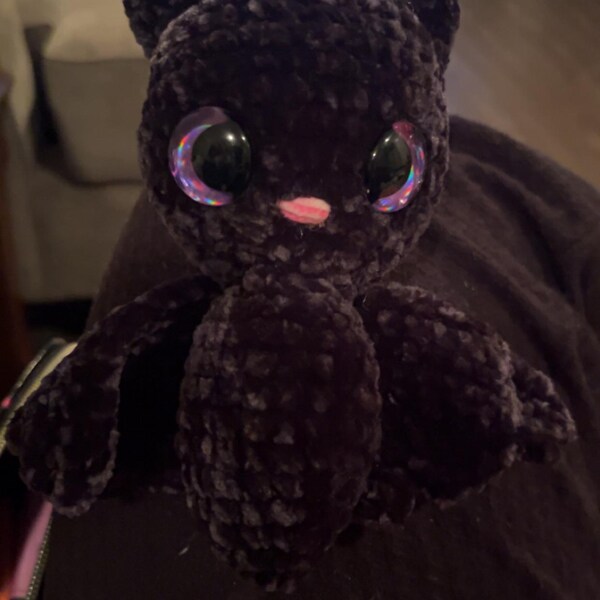 PATTERN: Plush Binx the Bat Pattern - Amigurumi Chunky Bat Pattern ...