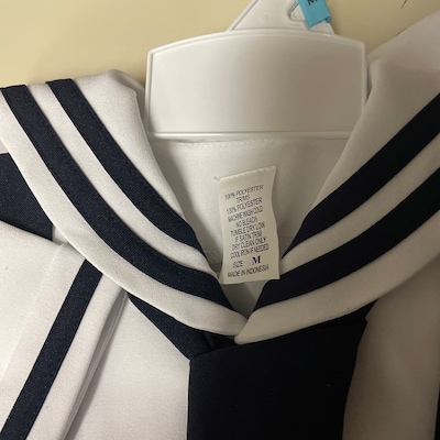 Boys Navy Sailor Suit 4 Piece Outfit With Matching Hat and Neckerchief ...