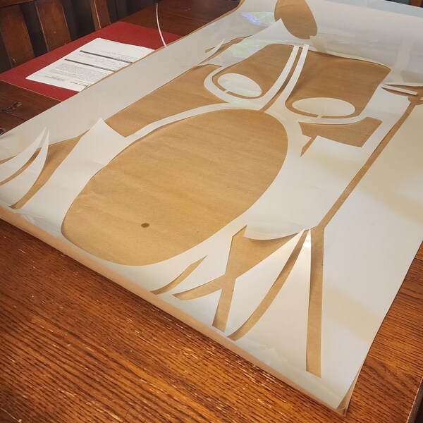 Drum Set Stencil - Reusable Drum Set Stencil - Art Stencil- Painting ...