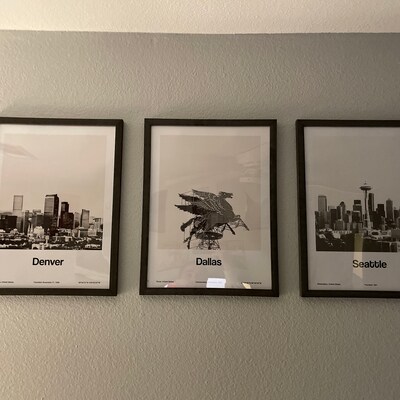 Dallas Poster Pegasus Dallas TX Print Dallas Texas Flying - Etsy