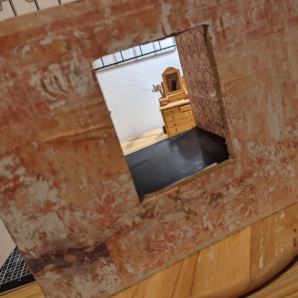 Faded Storefront Sign Wallpaper, DIGITAL DOWNLOAD, Printable, Dollhouse ...