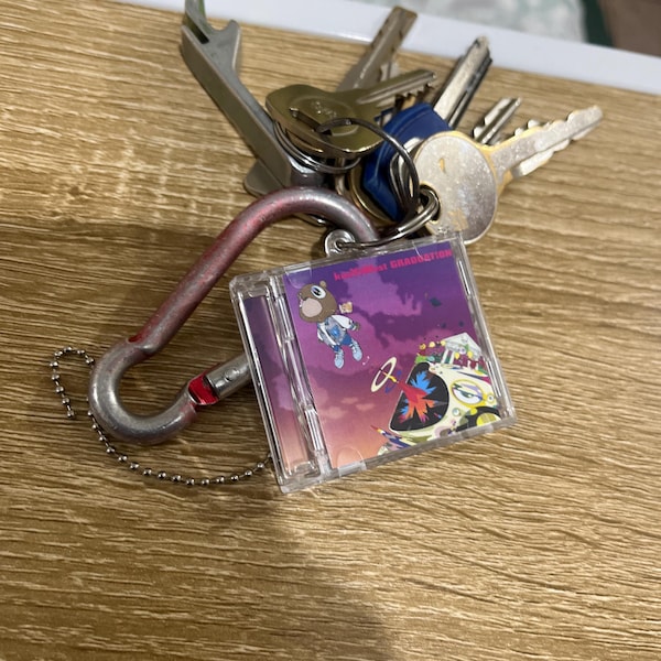 Custom Photo Mini CD Keychain With NFC / Christmas Gift / Custom Gift ...