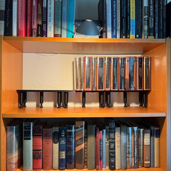 Shelf Riser for Displaying Two Rows of Books on a Single Shelf ...