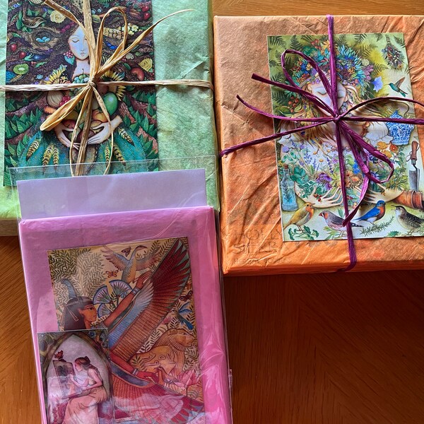 Angel De Santa Fe A Fine Art Greeting Card - Etsy