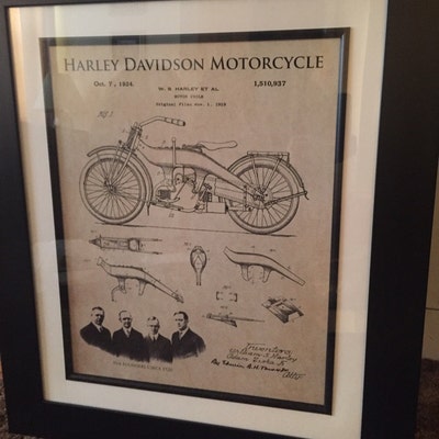 Custom Patent Print Patent Decor Patent Wall Art Patent Poster Historic ...