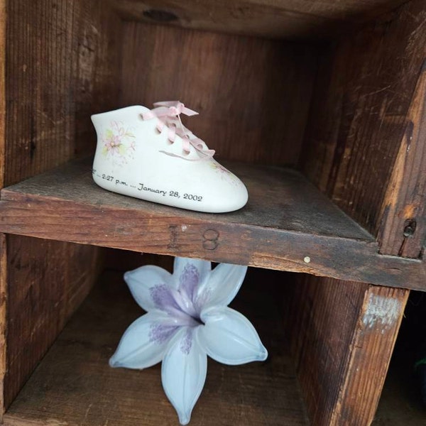 Baby Keepsake Personalized/custom Birth Plate; Includes Name, Date ...