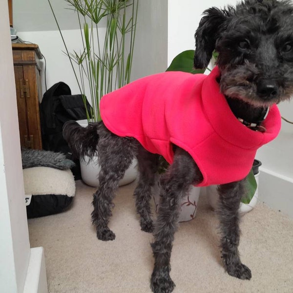 Dog Fleece Polo PDF Sewing Pattern Sizes XXS to 3XL (8 Sizes) Instant ...