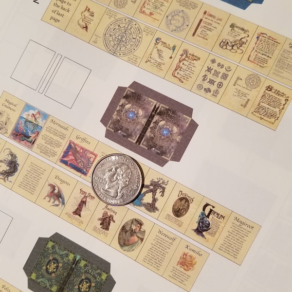 3 Printable Magical Books With Pages - Spells, Potions and Magical ...