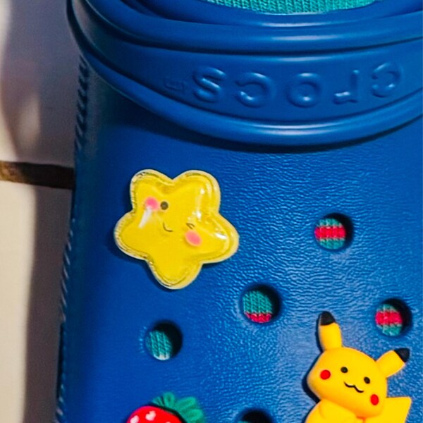 Weather Series Cloud Star Rainbow Shoe Charms - Etsy