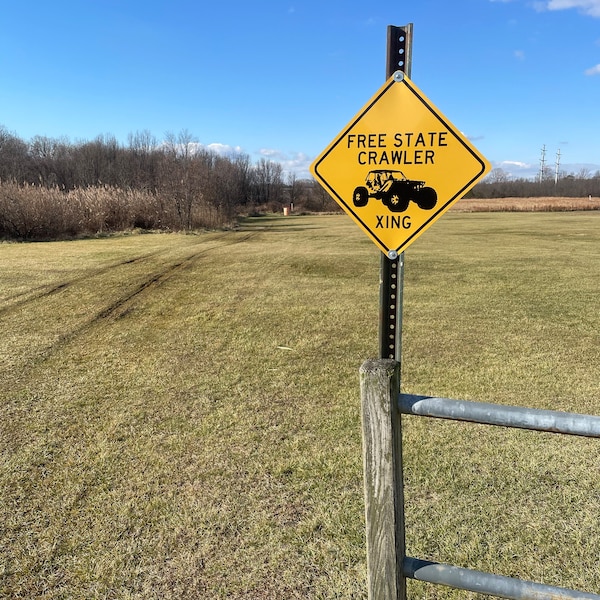 RC Crawler Crossing Metal Sign - RC Shop Décor - Radio Controlled ...