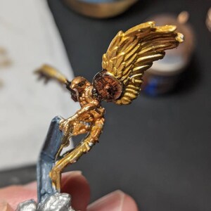 Winged Valkyrie Miniature Randgrid Dnd Pathfinder | Etsy