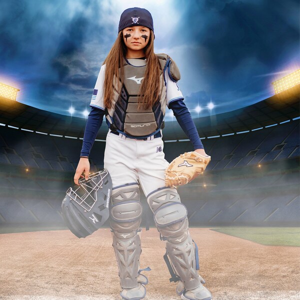 Baseball Digital Backdrop - Softball | NIGHT & DAY STADIUM | Photoshop ...