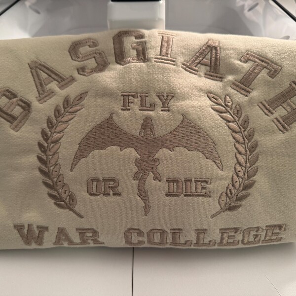 Fourth Wing Inspired Machine Embroidery Design File 5x7 & 4x4 PES JEF ...