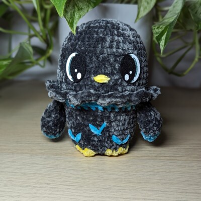 Ike the Monster Crochet Pattern Low-sew - Etsy