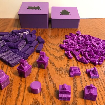 Unofficial Replacement Pieces for Ticket to Ride Board Game Trains ...