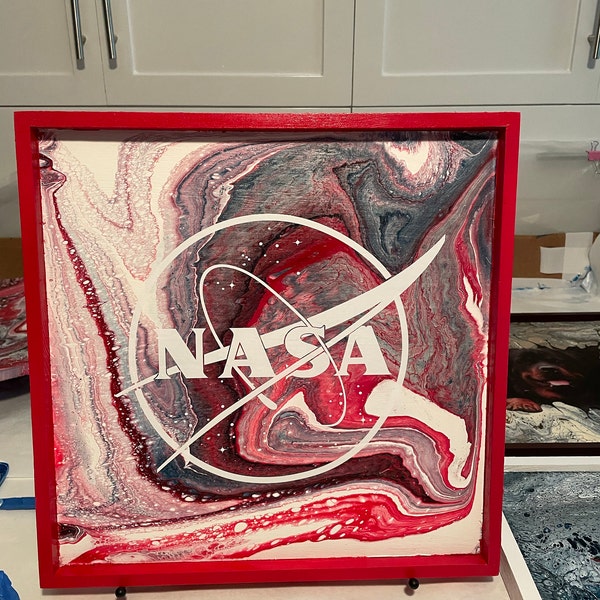 NASA Circle Logo 1 Color Version SVG Cricut File Svg, Nasa Cut File ...