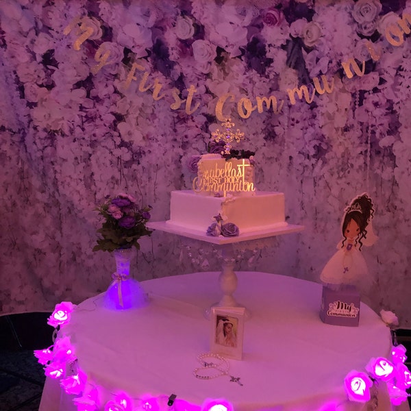 First Holy Communion Girl Centerpiece Centerpiece - Etsy