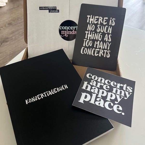 Das originale Konzerttagebuch für 70 Shows VOLUME 3: Concert Memories ...