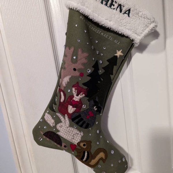 PDF DOWNLOAD DIY to All A Good Night Stocking Pattern by ...