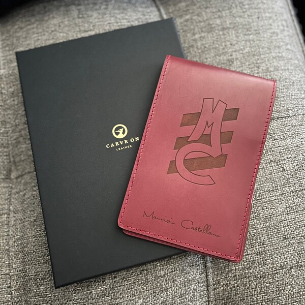 Personalized Yardage Book Cover - Etsy