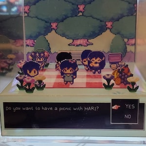 OMORI Neighbor's Room 3D Cube Diorama - Etsy