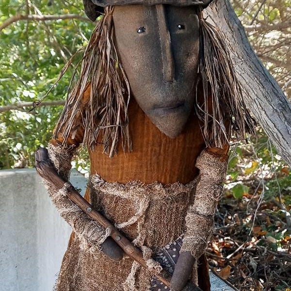 PDF Sewing Pattern - Tilda the Mouse - Primitive Halloween Witch - Mice ...