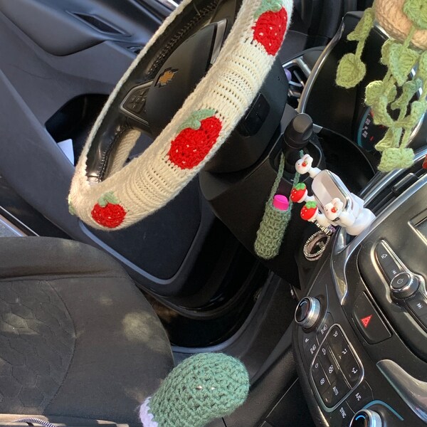 Gear Shift Cover Crochet PDF Pattern / Car Accessories / Gear Shifter ...