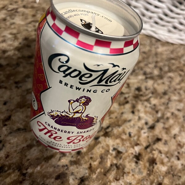 Modelo Beer Can Candle, Scented Soy Wax Candle, Handmade Candle ...