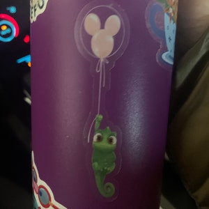Pascal Mickey Balloon Rapunzel Tangled Transparent Laptop Stickers ...