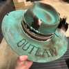 Outlaw Country Turquoise Custom Wool Rancher Hat - Etsy