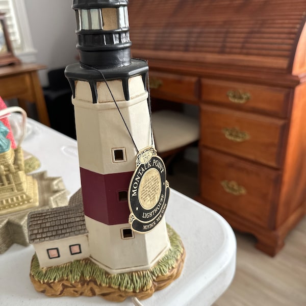 Hunting Island Lighthouse RARE Lefton Lighthouse South Carolina ...