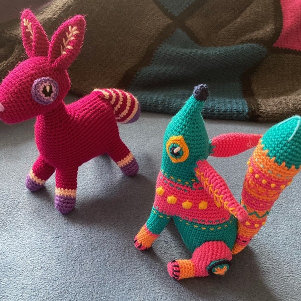 Alebrije Amigurumi Crochet Pattern Bundle US Terms - Etsy