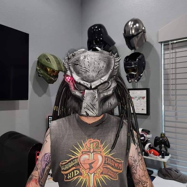 Predator Biomask Cosplay - Dschungel Jäger Helm - Predator Maske ...