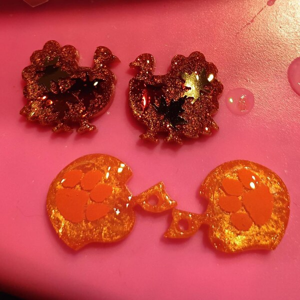 Shiny Police Badge Pendant Mold, Police Logo Drop Earrings Mold, Police ...