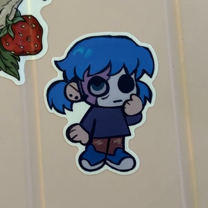 Sally Face Vinyl Sticker Matte 2.75 - Etsy