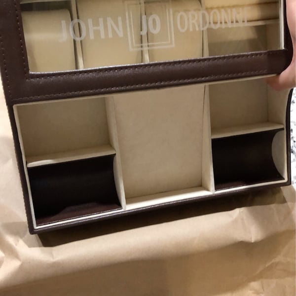 Personalized Valet Box, Monogrammed Valet Tray, Mens Catchall, Dresser ...