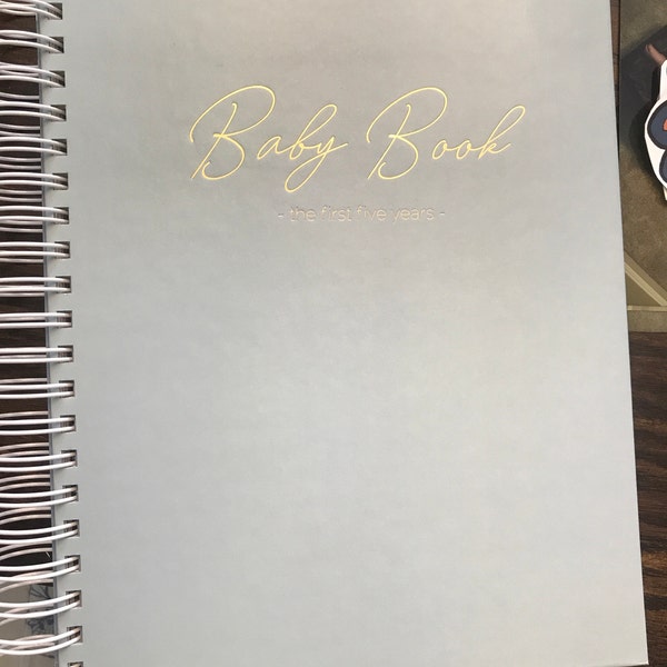 Baby Book | Baby Boy Gift | Baby Journal | Baby Shower Gift | Baby Boy ...