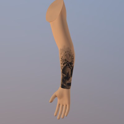 Procreate 3D Object Leg Models Tattoo Brush Male and Female - Etsy