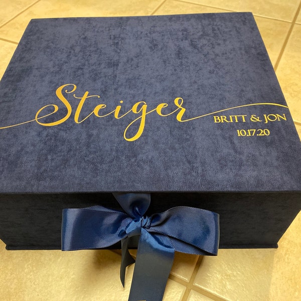 Custom Scrapbook Box, Keepsake Box, Custom Clamshell Box, Photo Album ...