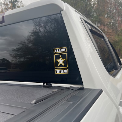 U.S. Army Veteran Bumper Sticker Window Laptop Car Decal Vinyl iPad - Etsy