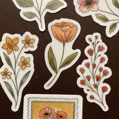 Clear Yellow Rainbow Sticker 2.5x2.5in. - Etsy