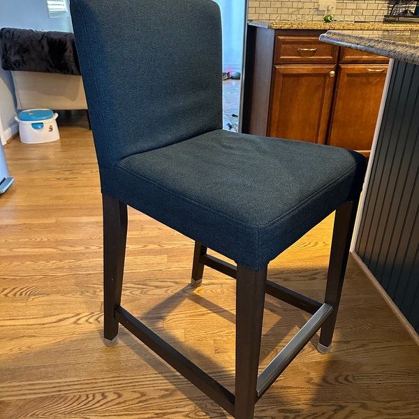 HENRIKSDAL Bar Stool Chair Cover Slipcover Hand Made With Multiple ...