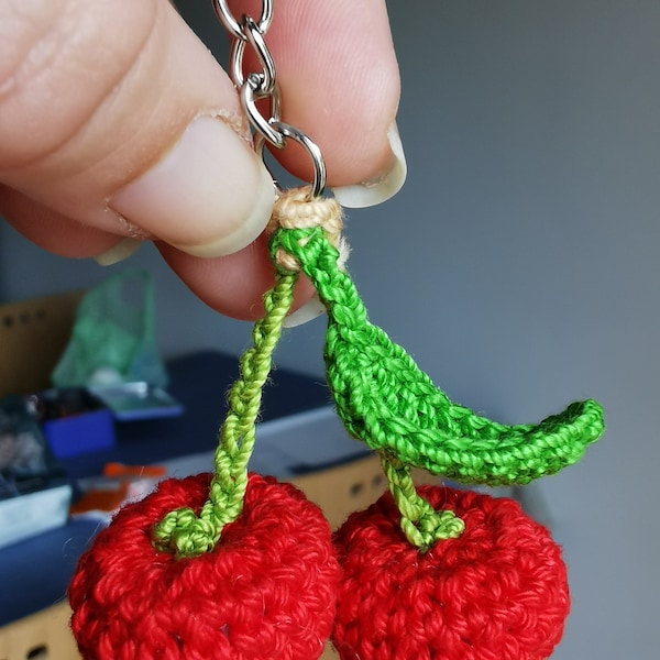 The Adorable Cherry Bunch of Cherries Crochet Pattern EN&DE PDF File ...