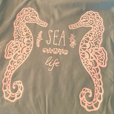 Seahorse Svg, Sea Life Cut File, Seahorse Clipart, Ocean Svg, Fish Svg ...