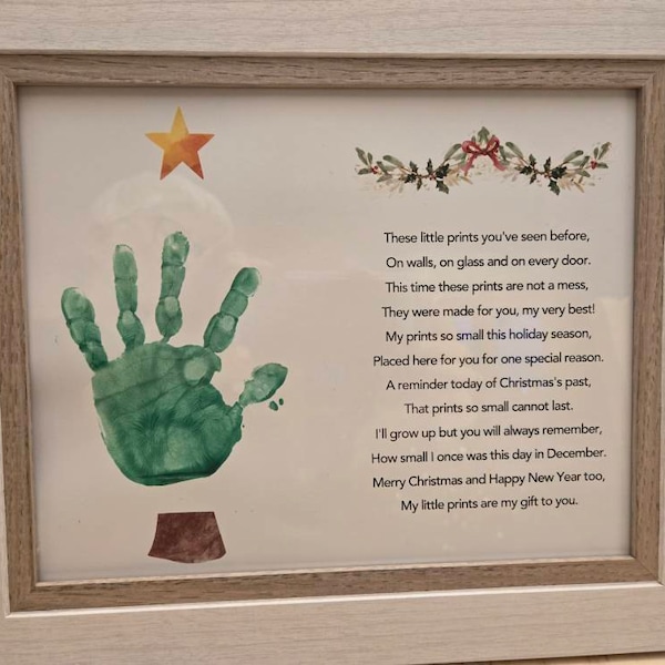 Truck Handprint Craft, Kids or Toddler Handprint Art, Grandparent Gift ...