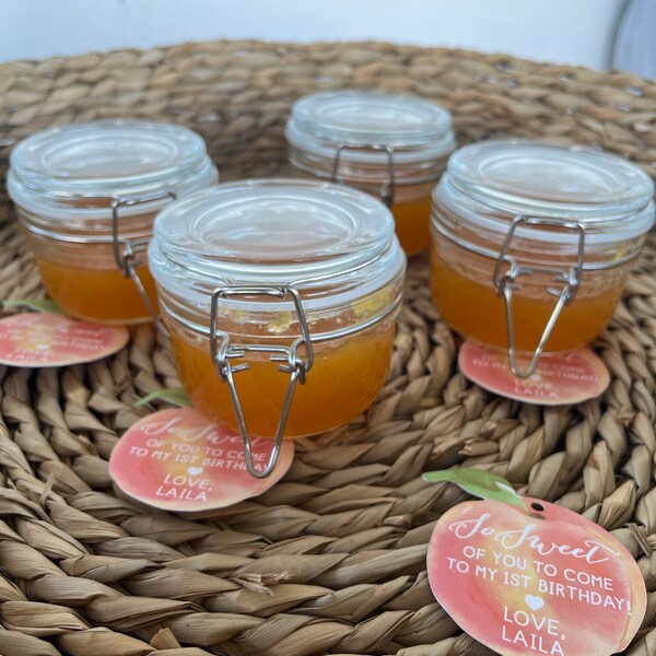 Peach Fruit Favor Tags, Sweet as a Peach, Georgia Peach, Peach Party ...