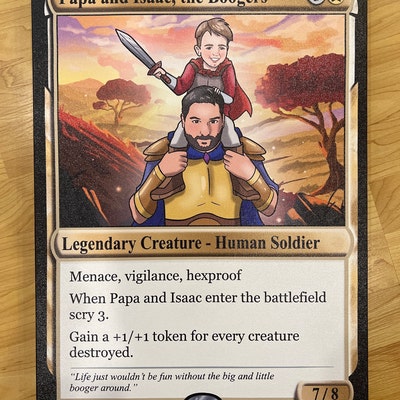 10x Custom MTG Card 2.5x3.5 Magic the Gathering Art - Etsy